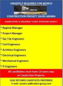 MOBCO Group Careers 2021-Apply Now - Assignments Abroad Times